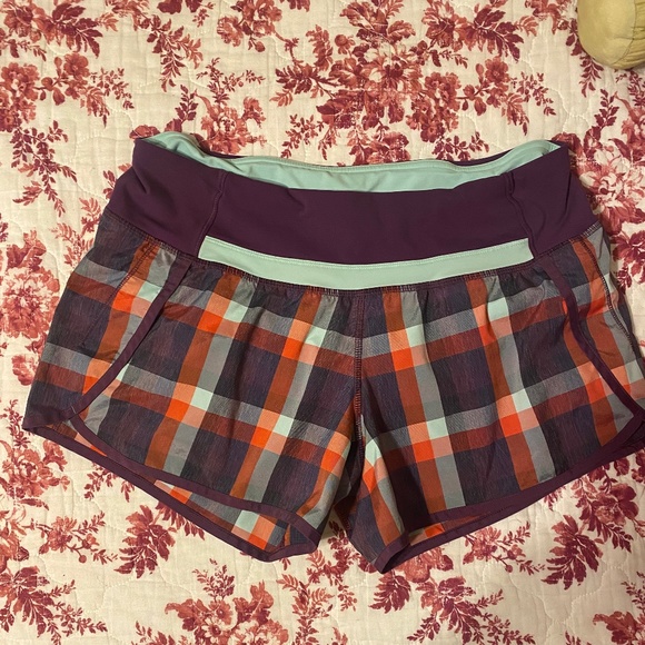 lululemon athletica | Shorts | Rare Lululemon Run Speed Short Wheezy ...